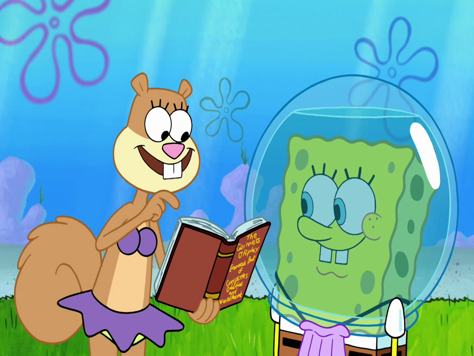 SpongeBuddy Mania - SpongeBob Episode - Squirrel Record