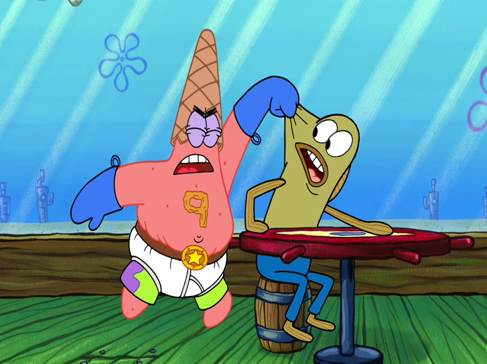 SpongeBuddy Mania - SpongeBob Episode - Patrick-Man!