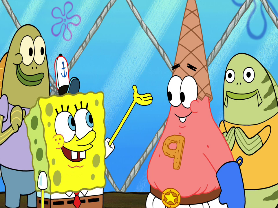 SpongeBuddy Mania - SpongeBob Episode - Patrick-Man!