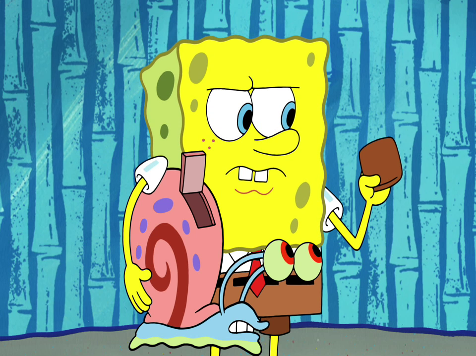 SpongeBuddy Mania - SpongeBob Episode - Gary's New Toy