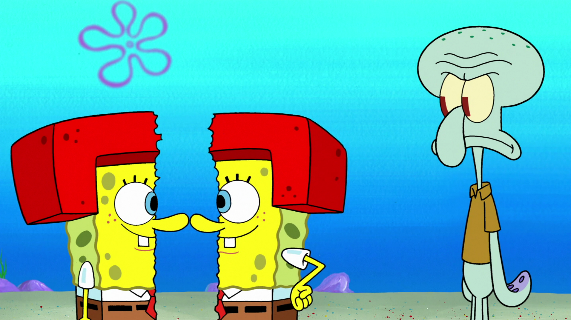 SpongeBuddy Mania - SpongeBob Episode - Squid Defense