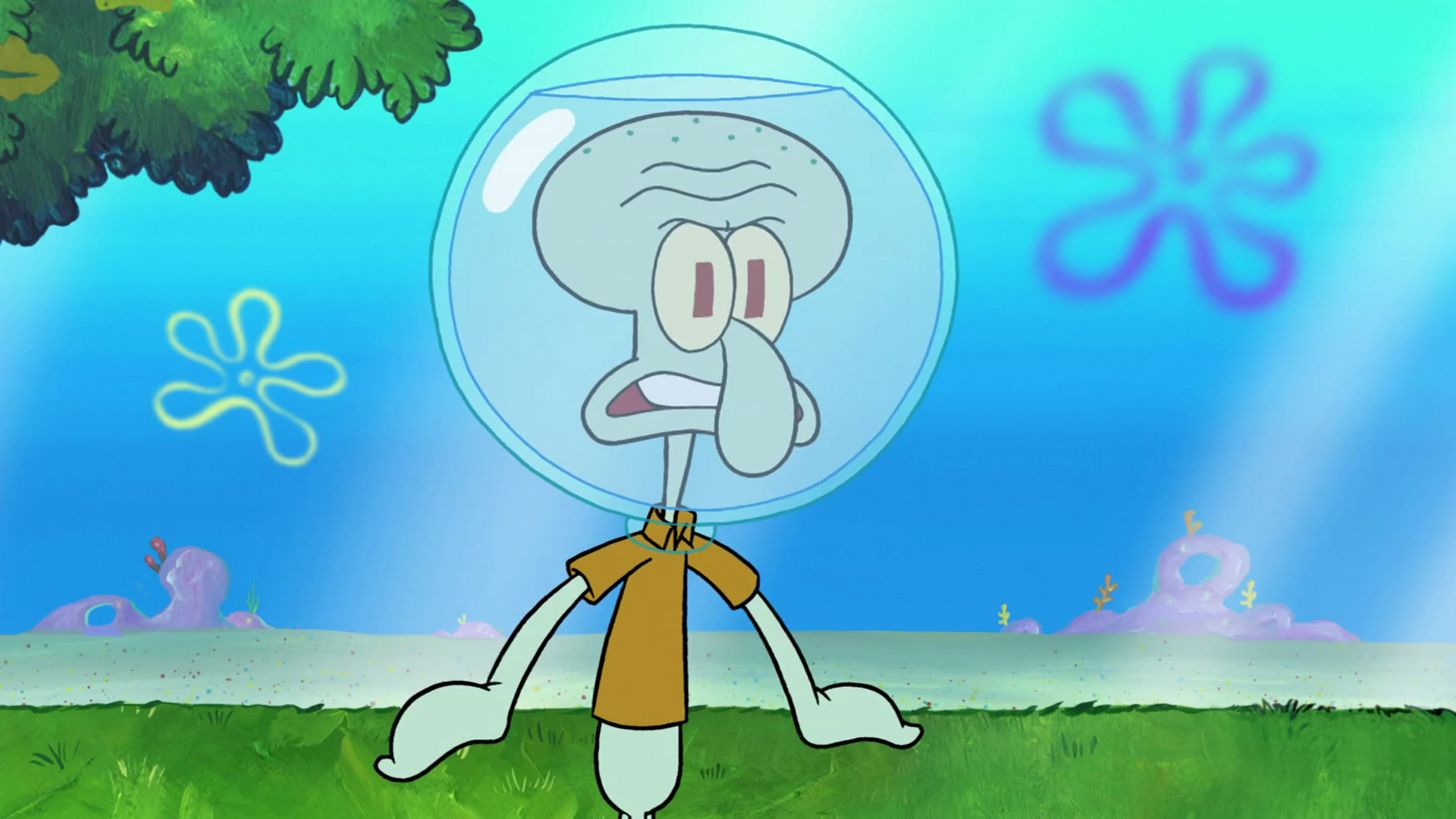 SpongeBuddy Mania - SpongeBob Episode - Squid Defense