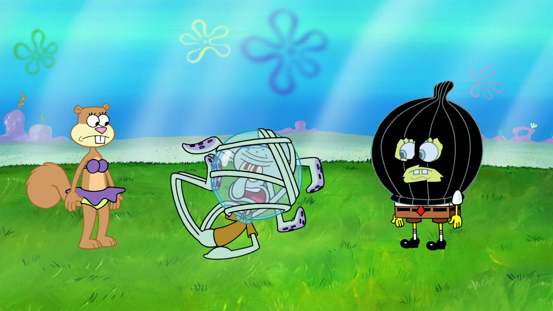 SpongeBuddy Mania - SpongeBob Episode - Squid Defense