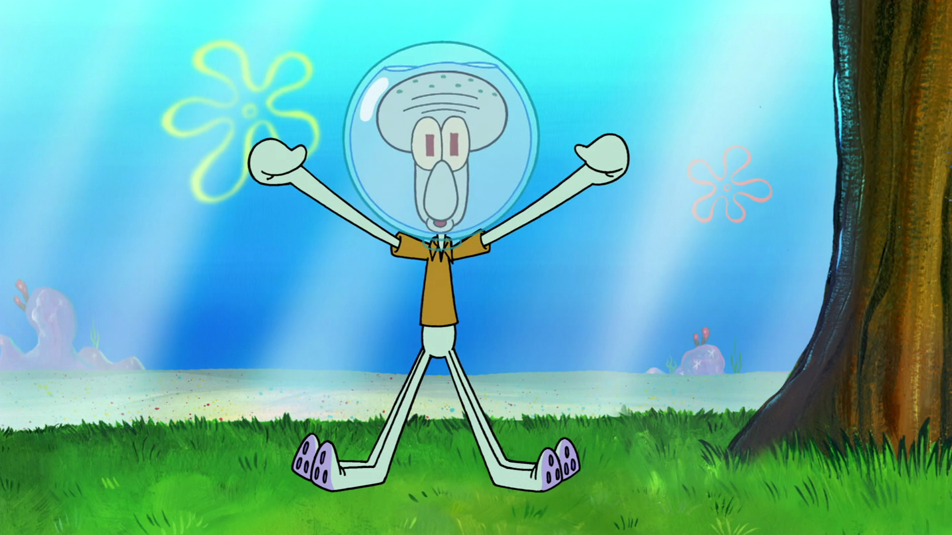 SpongeBuddy Mania - SpongeBob Episode - Squid Defense