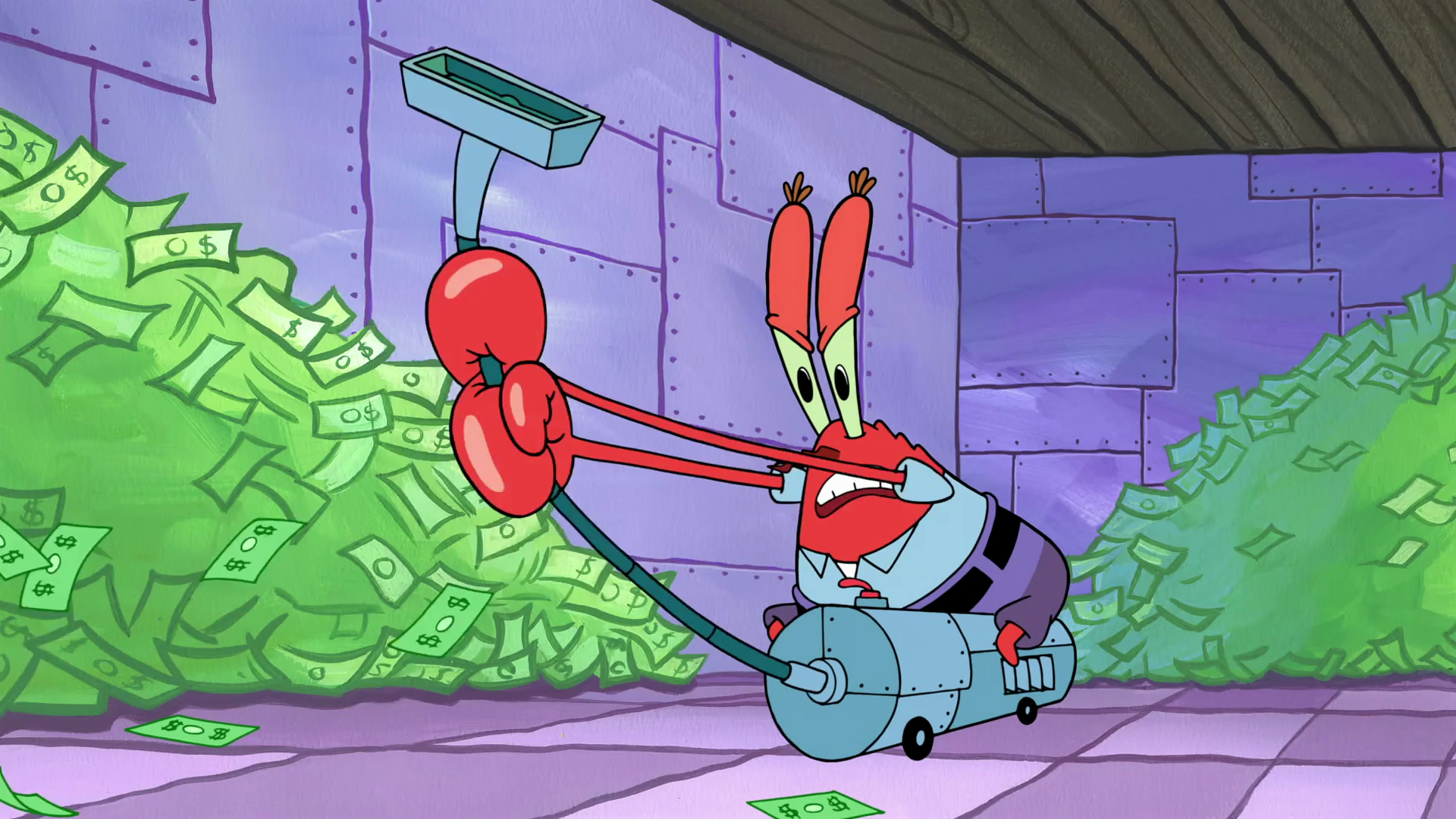 SpongeBuddy Mania - SpongeBob Episode - Safe Deposit Krabs