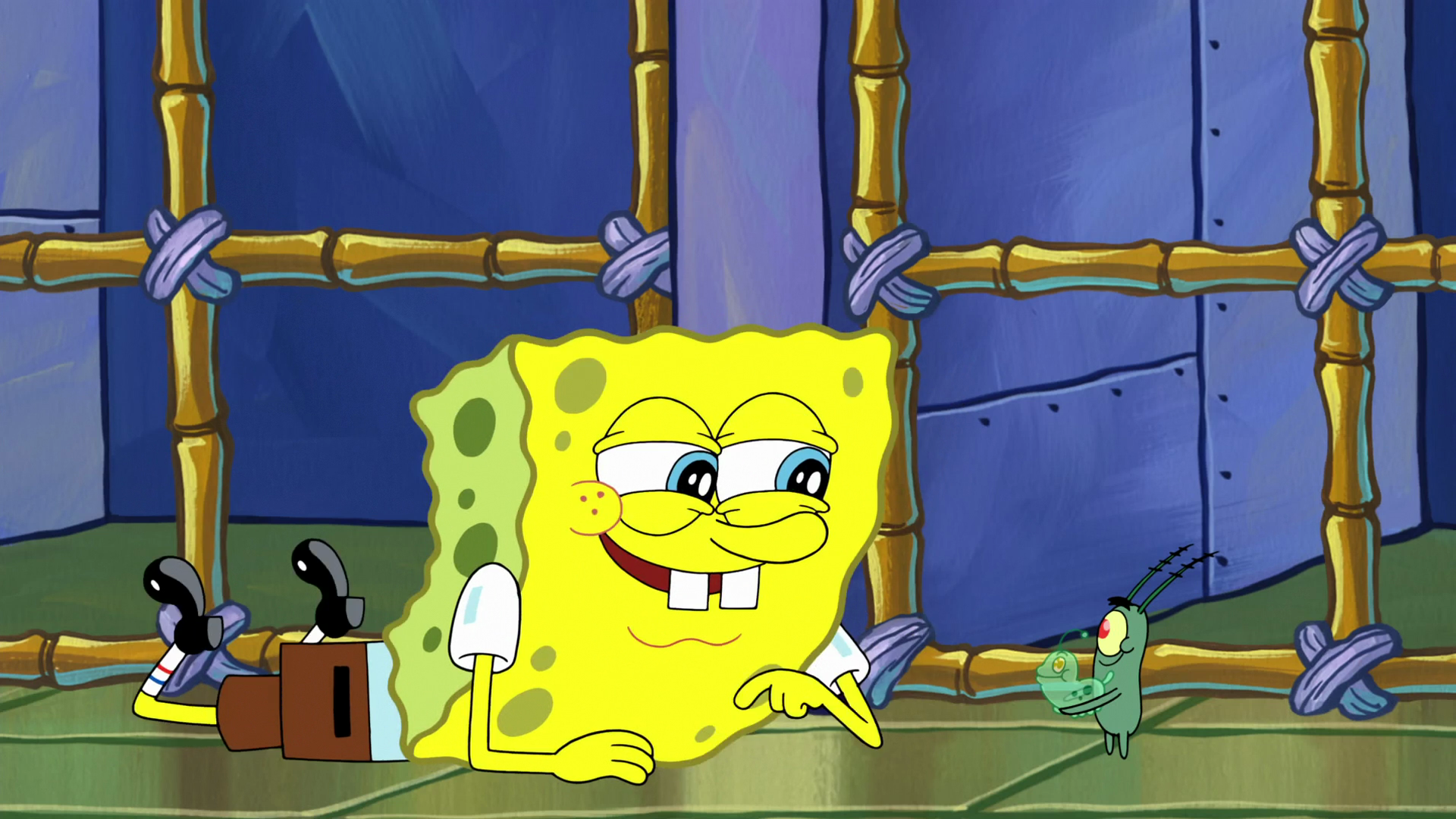 SpongeBuddy Mania - SpongeBob Episode - Plankton's Pet