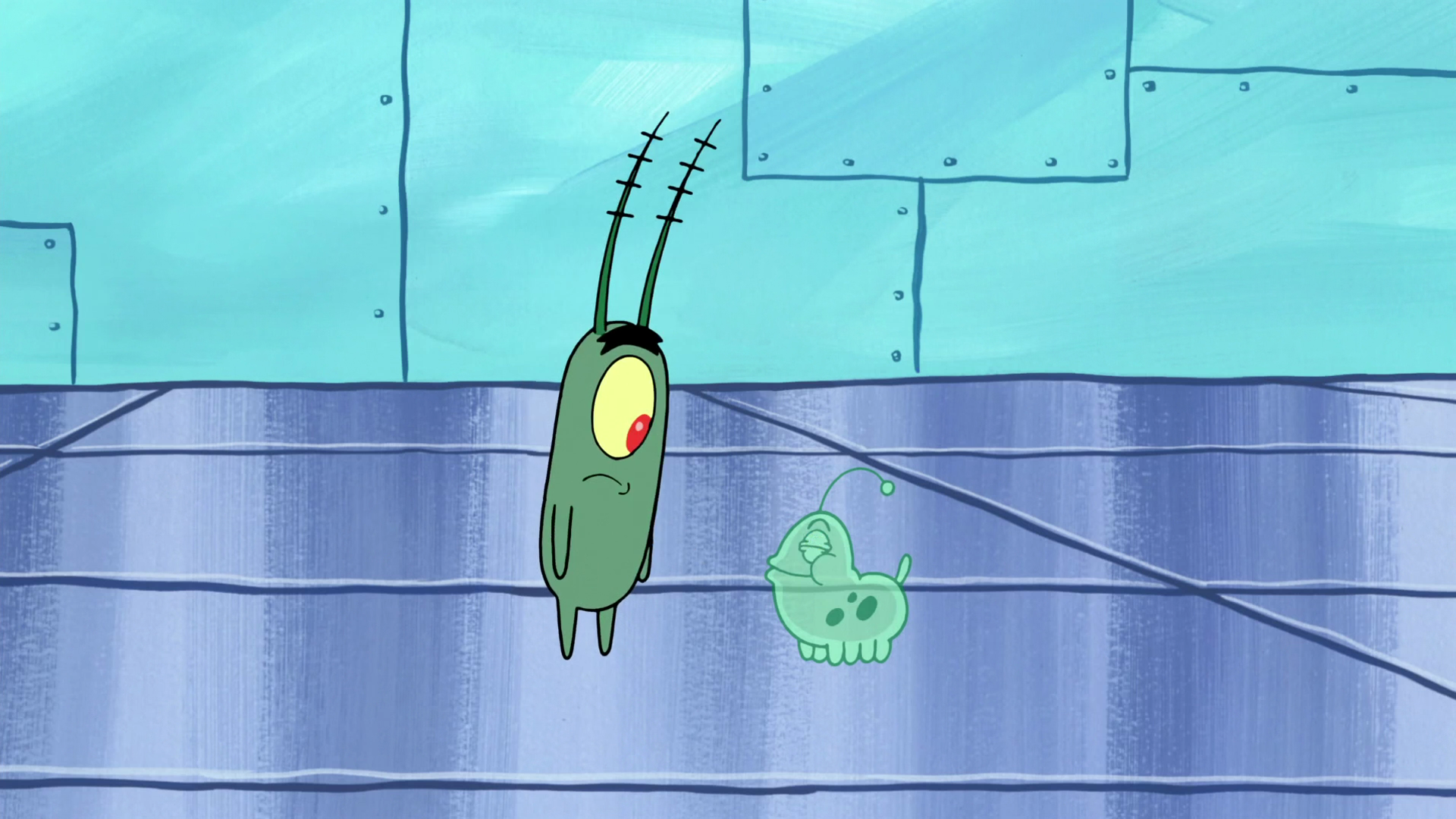 SpongeBuddy Mania - SpongeBob Episode - Plankton's Pet