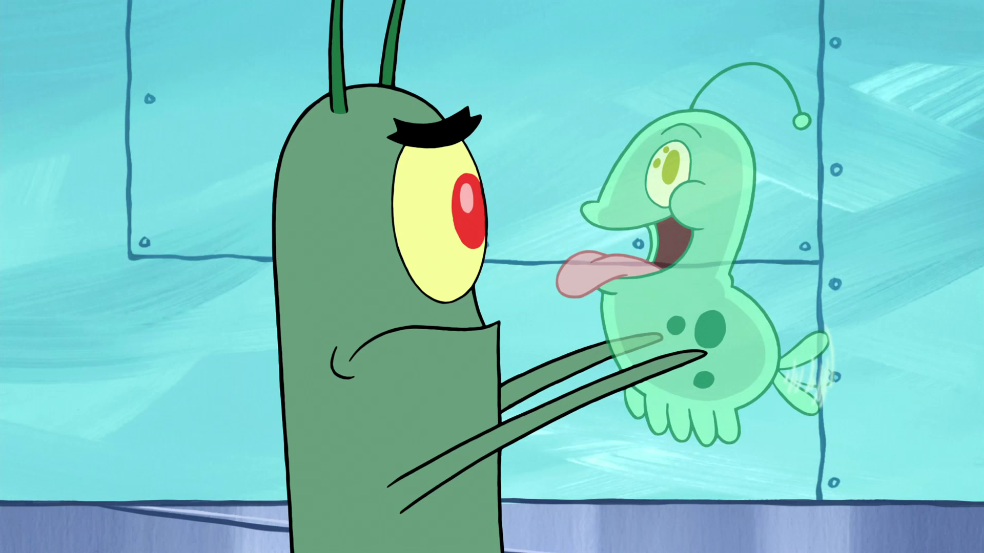SpongeBuddy Mania - SpongeBob Episode - Plankton's Pet