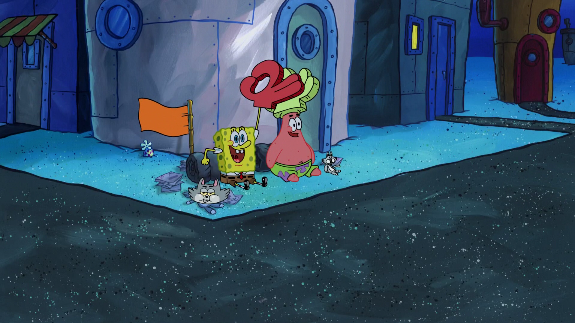 SpongeBuddy Mania - SpongeBob Episode - Kenny the Cat