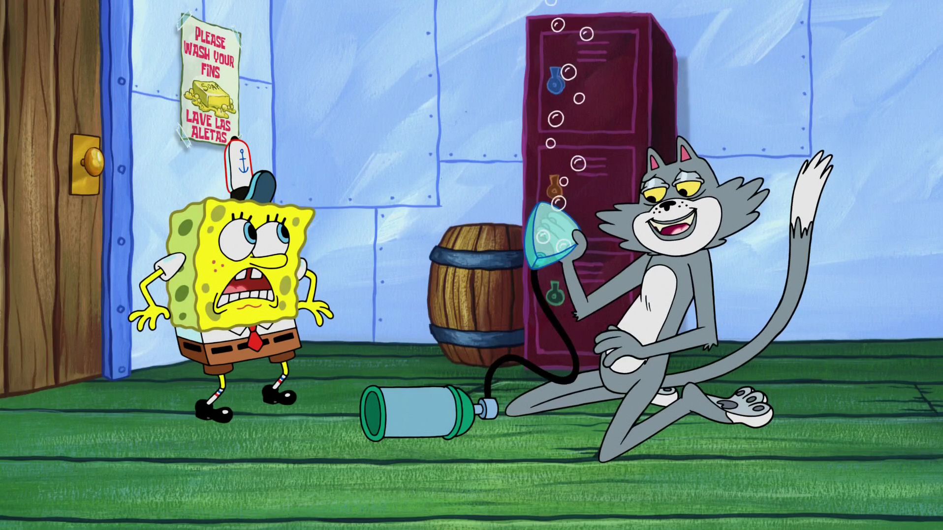 SpongeBuddy Mania - SpongeBob Episode - Kenny the Cat