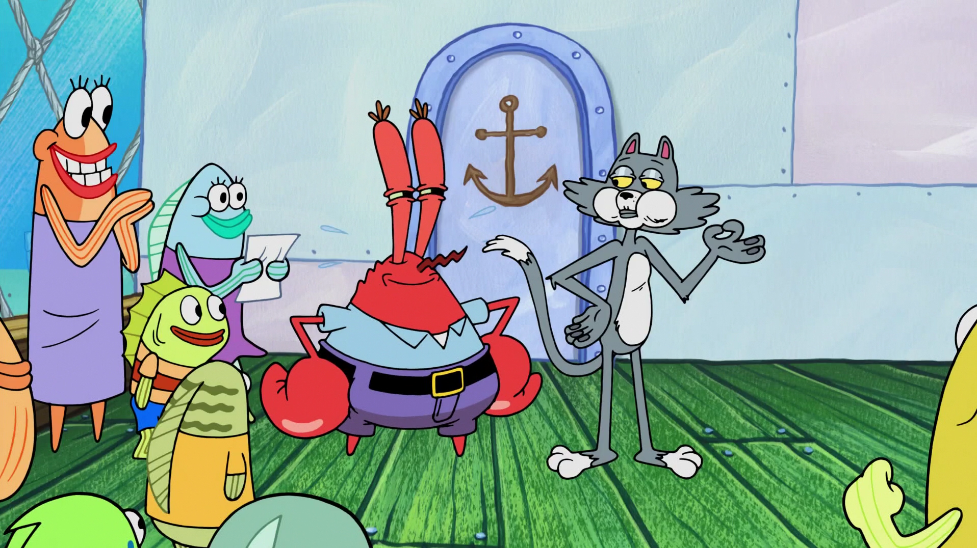 SpongeBuddy Mania - SpongeBob Episode - Kenny the Cat