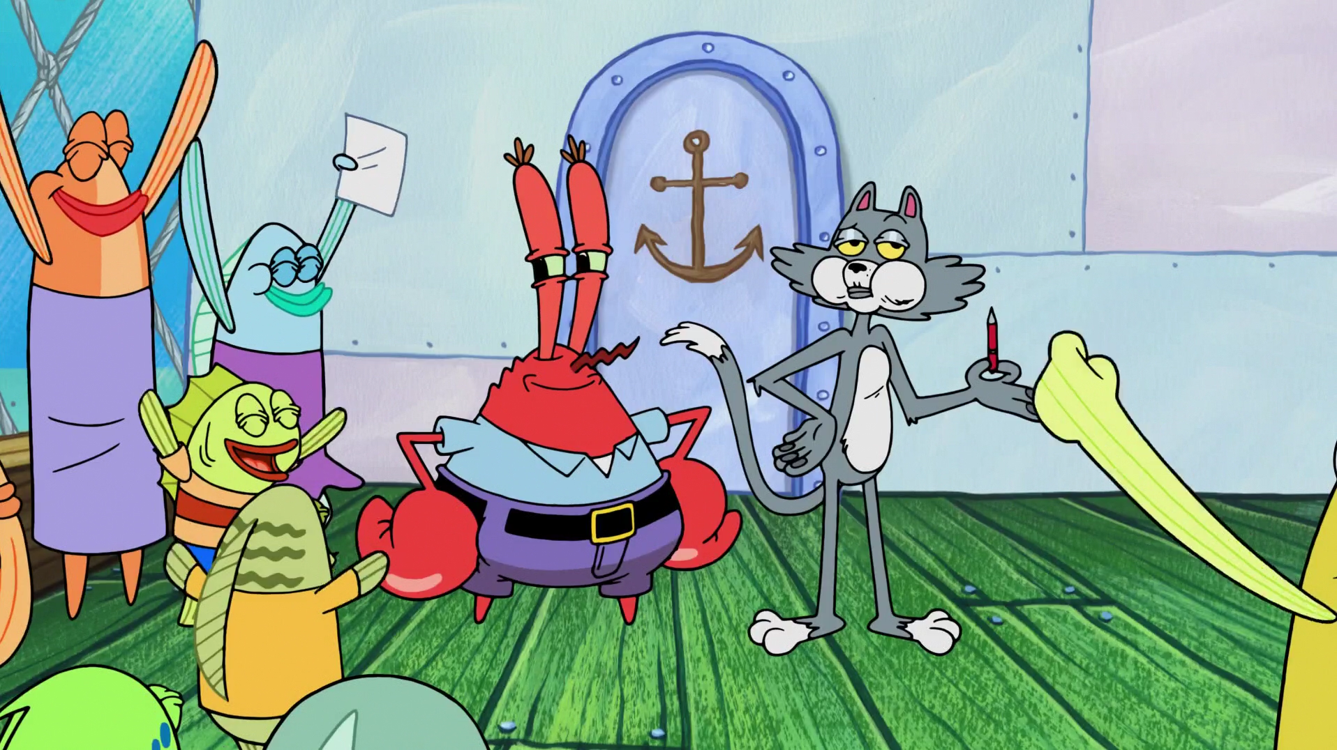 SpongeBuddy Mania - SpongeBob Episode - Kenny the Cat