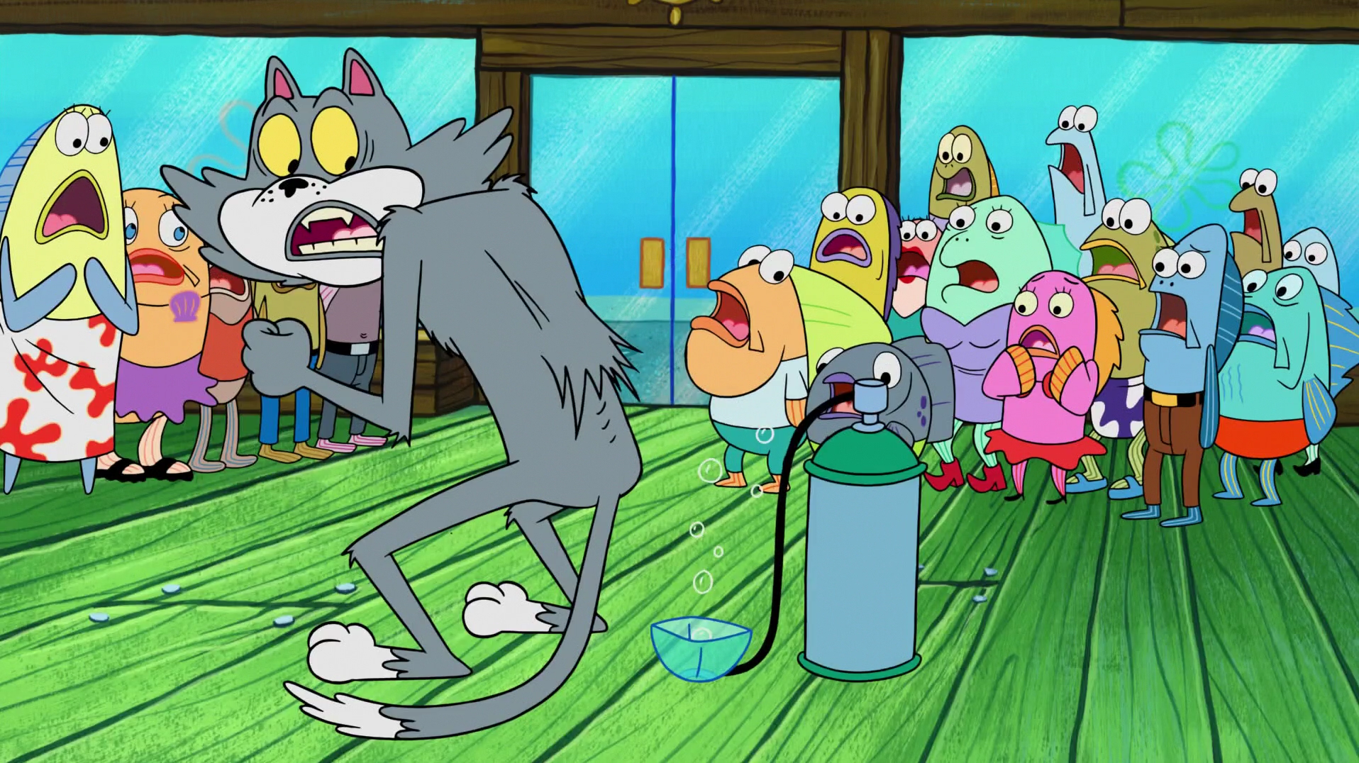 SpongeBuddy Mania - SpongeBob Episode - Kenny the Cat