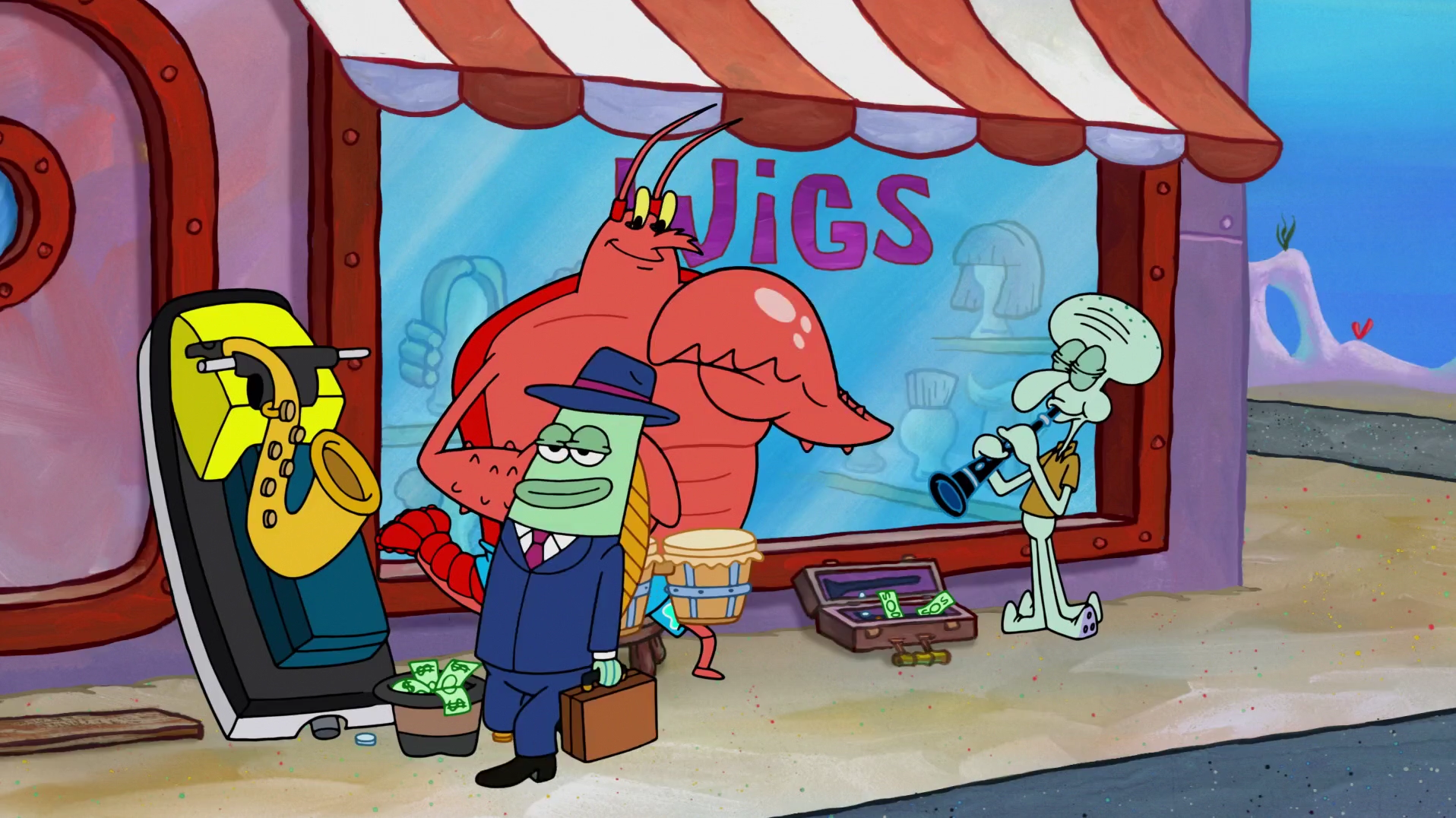 SpongeBuddy Mania - SpongeBob Episode - Squid Plus One