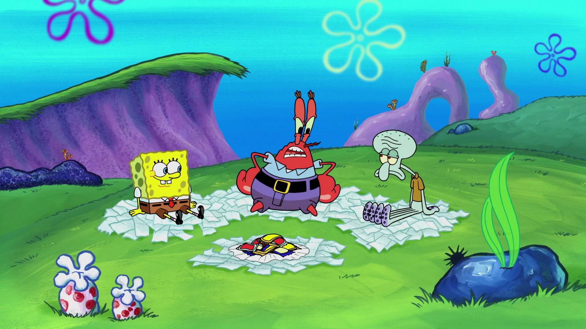 SpongeBuddy Mania - SpongeBob Episode - Company Picnic