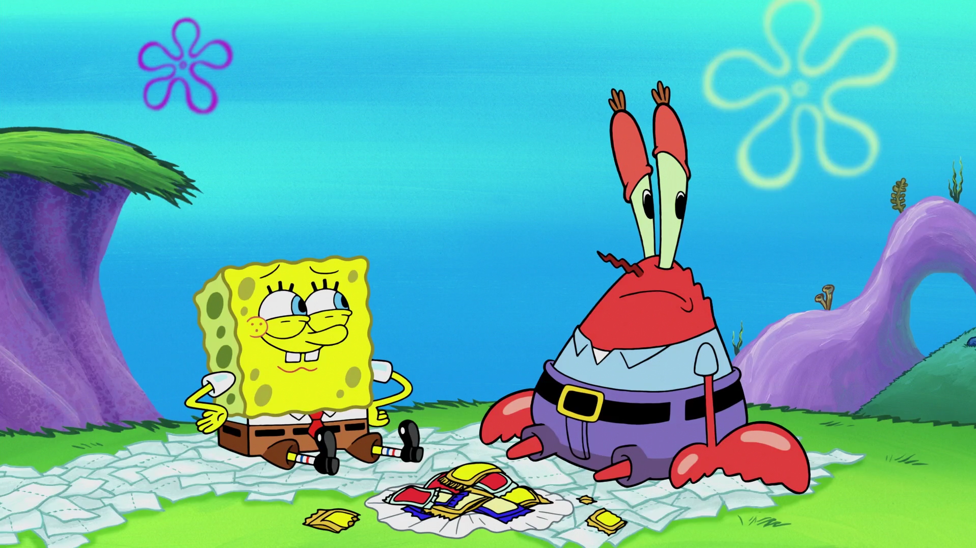 SpongeBuddy Mania - SpongeBob Episode - Company Picnic