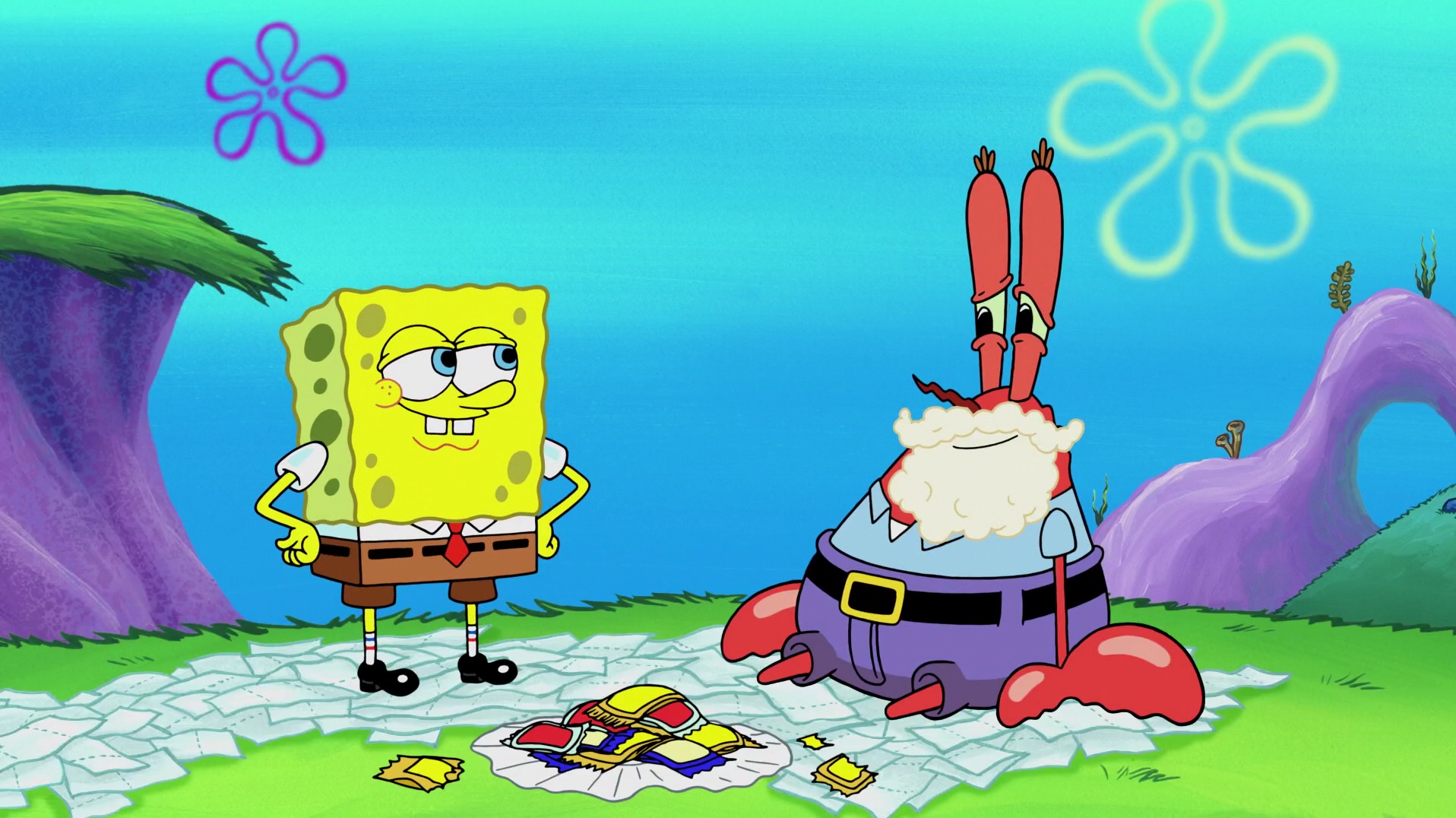 SpongeBuddy Mania - SpongeBob Episode - Company Picnic