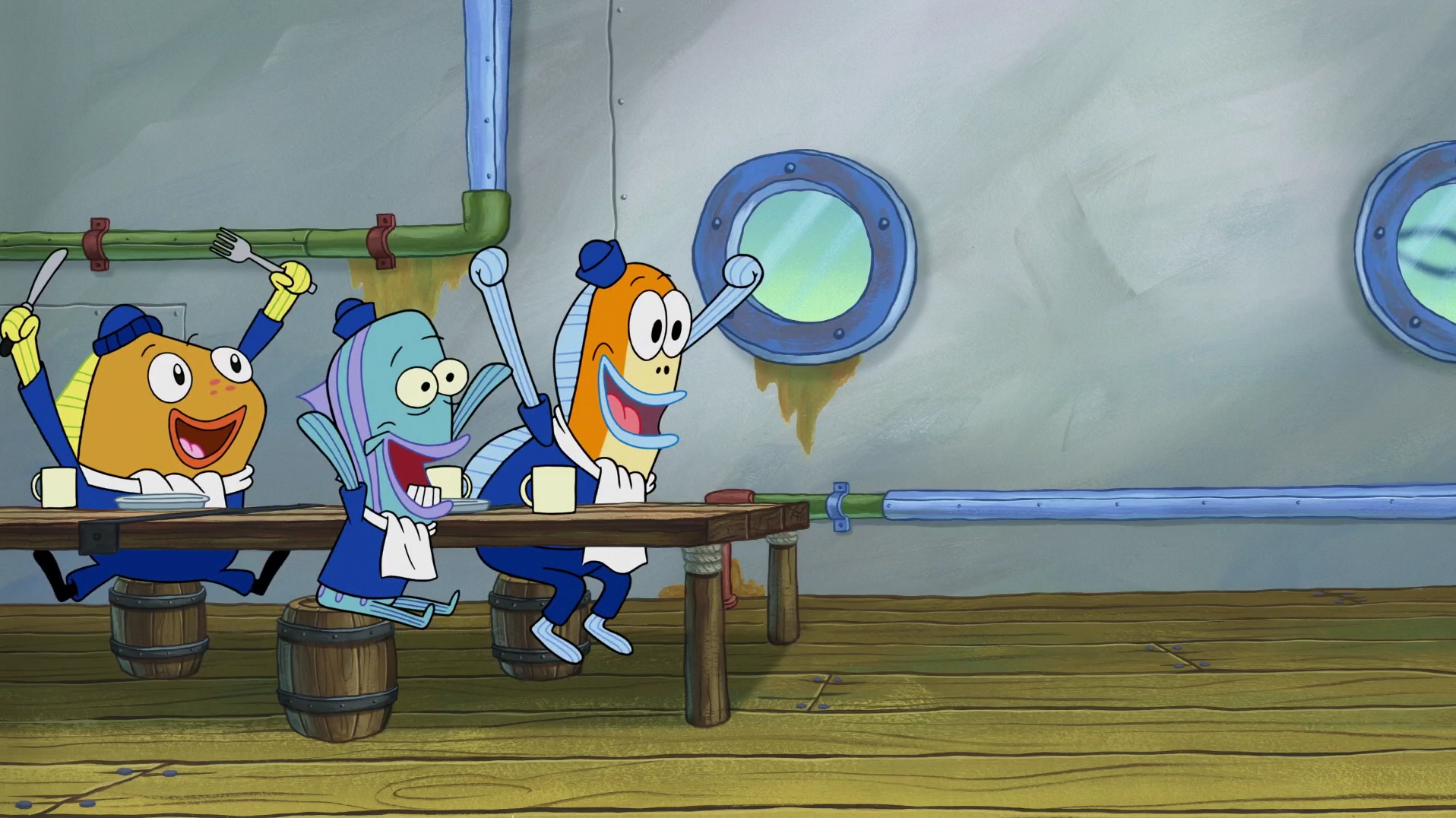 SpongeBuddy Mania - SpongeBob Episode - Pull Up A Barrel