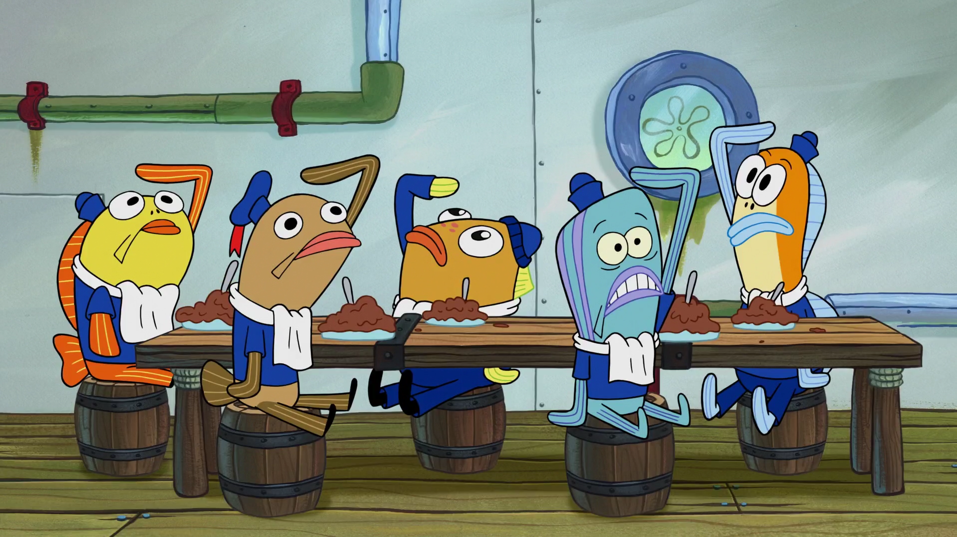 SpongeBuddy Mania - SpongeBob Episode - Pull Up A Barrel