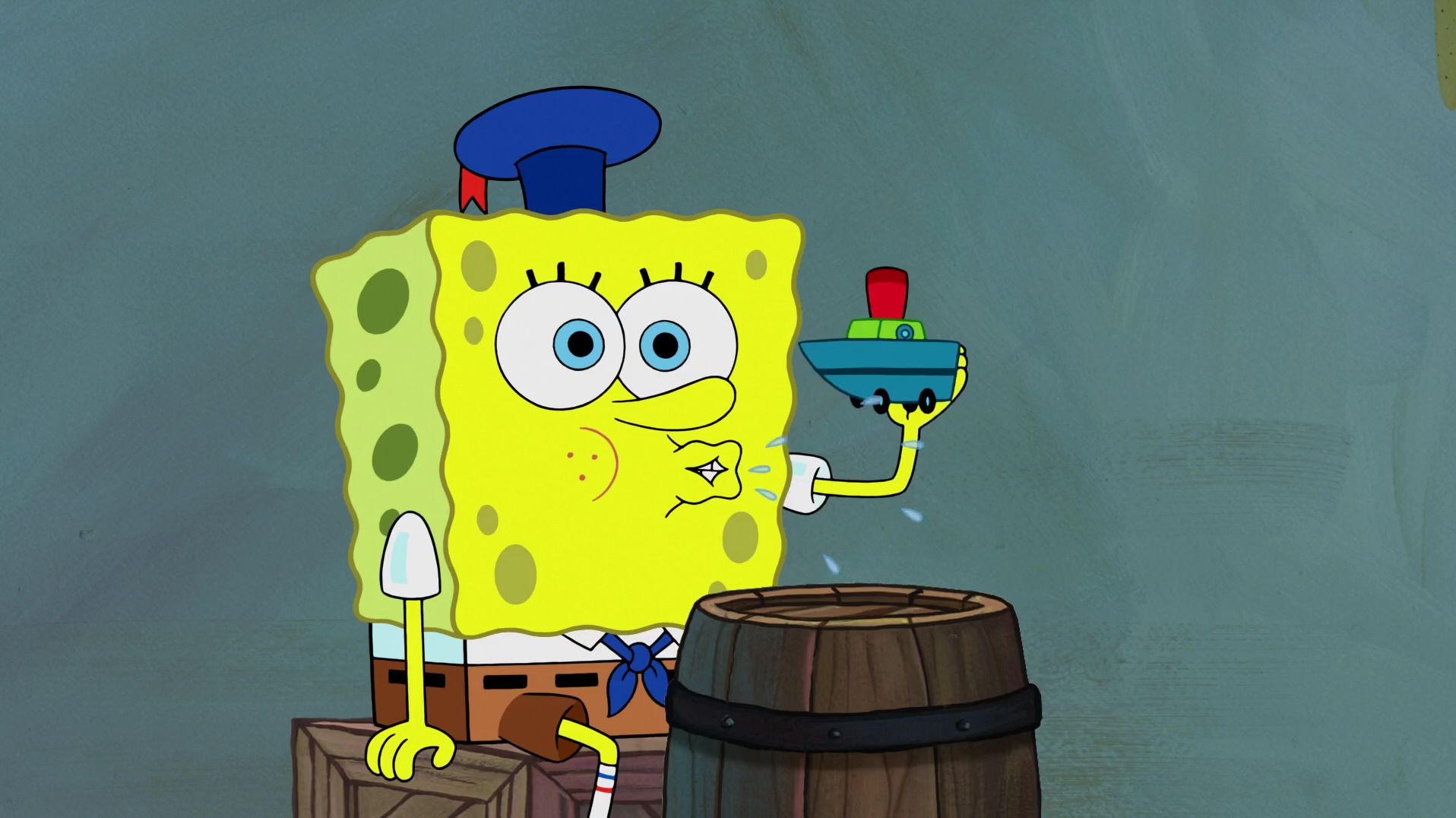 SpongeBuddy Mania - SpongeBob Episode - Pull Up A Barrel