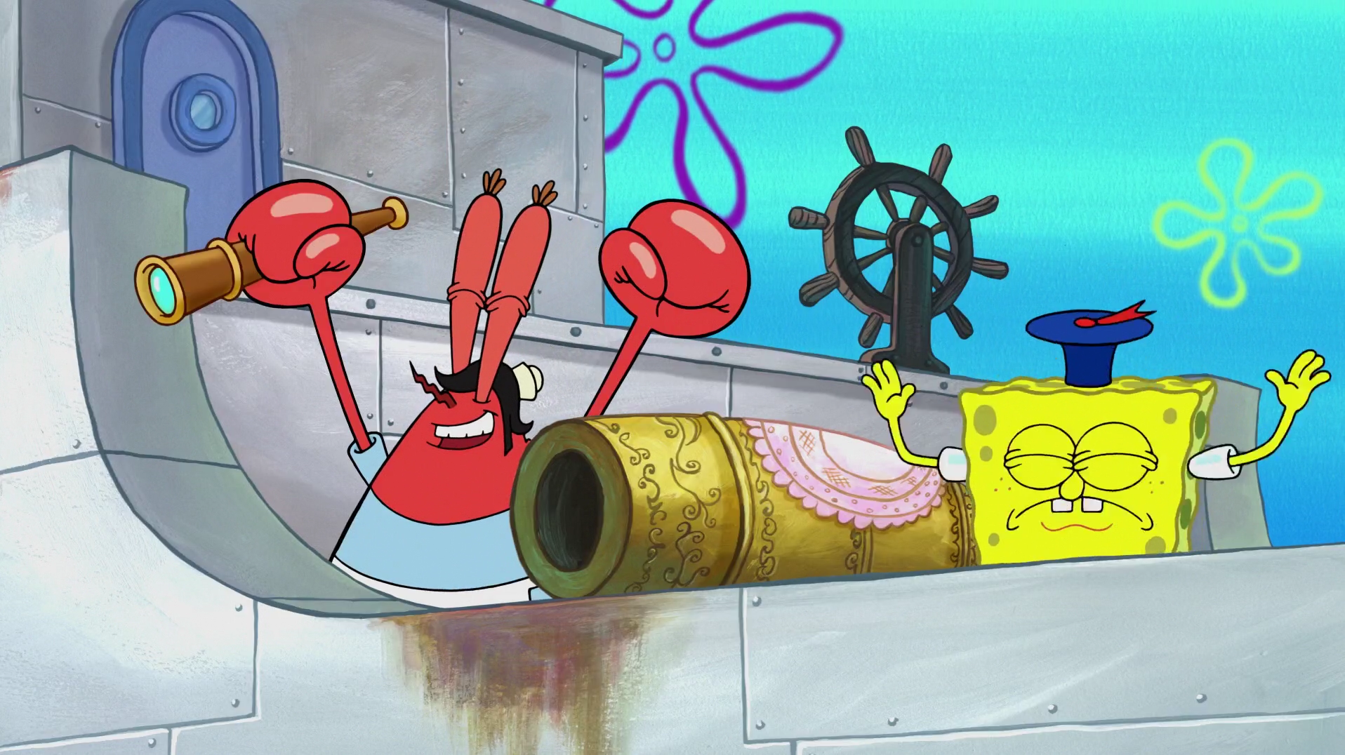 SpongeBuddy Mania - SpongeBob Episode - Pull Up A Barrel