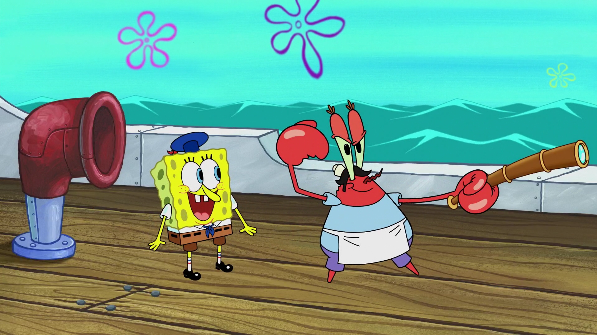 SpongeBuddy Mania - SpongeBob Episode - Pull Up A Barrel