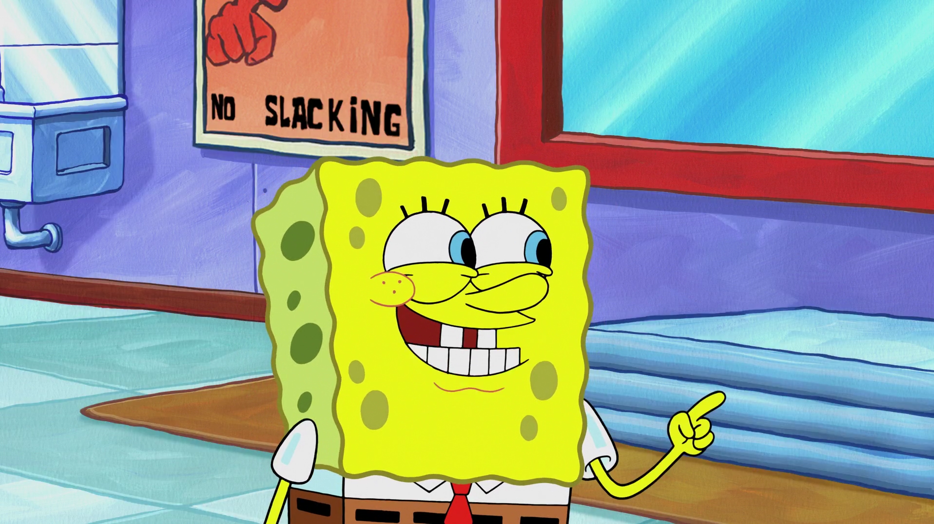 SpongeBuddy Mania - SpongeBob Episode - Larry's Gym