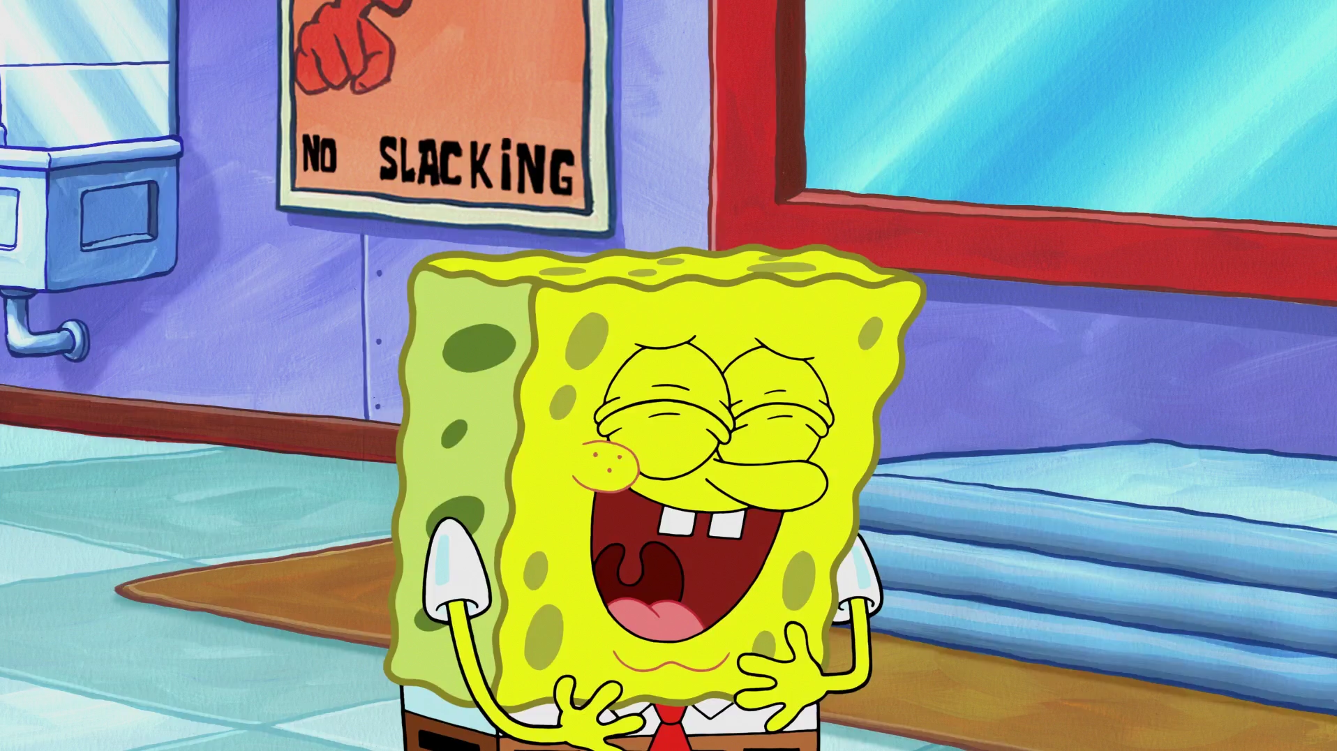 SpongeBuddy Mania - SpongeBob Episode - Larry's Gym