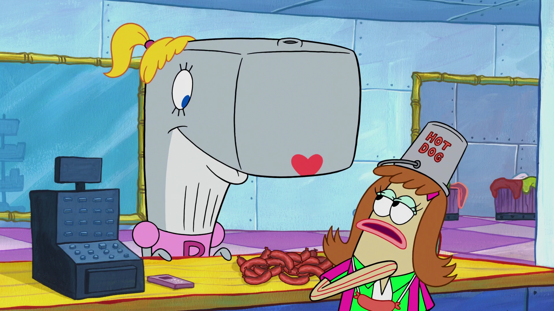 SpongeBuddy Mania - SpongeBob Episode - Mall Girl Pearl