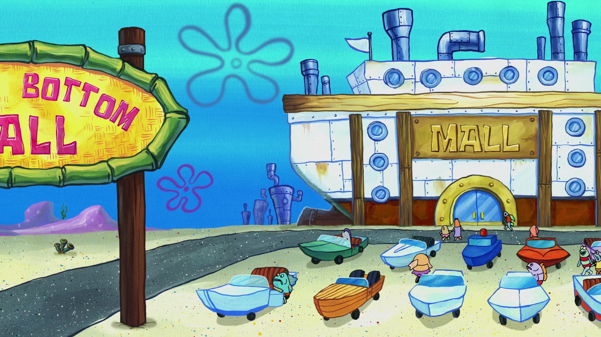 SpongeBuddy Mania - SpongeBob Episode - Mall Girl Pearl