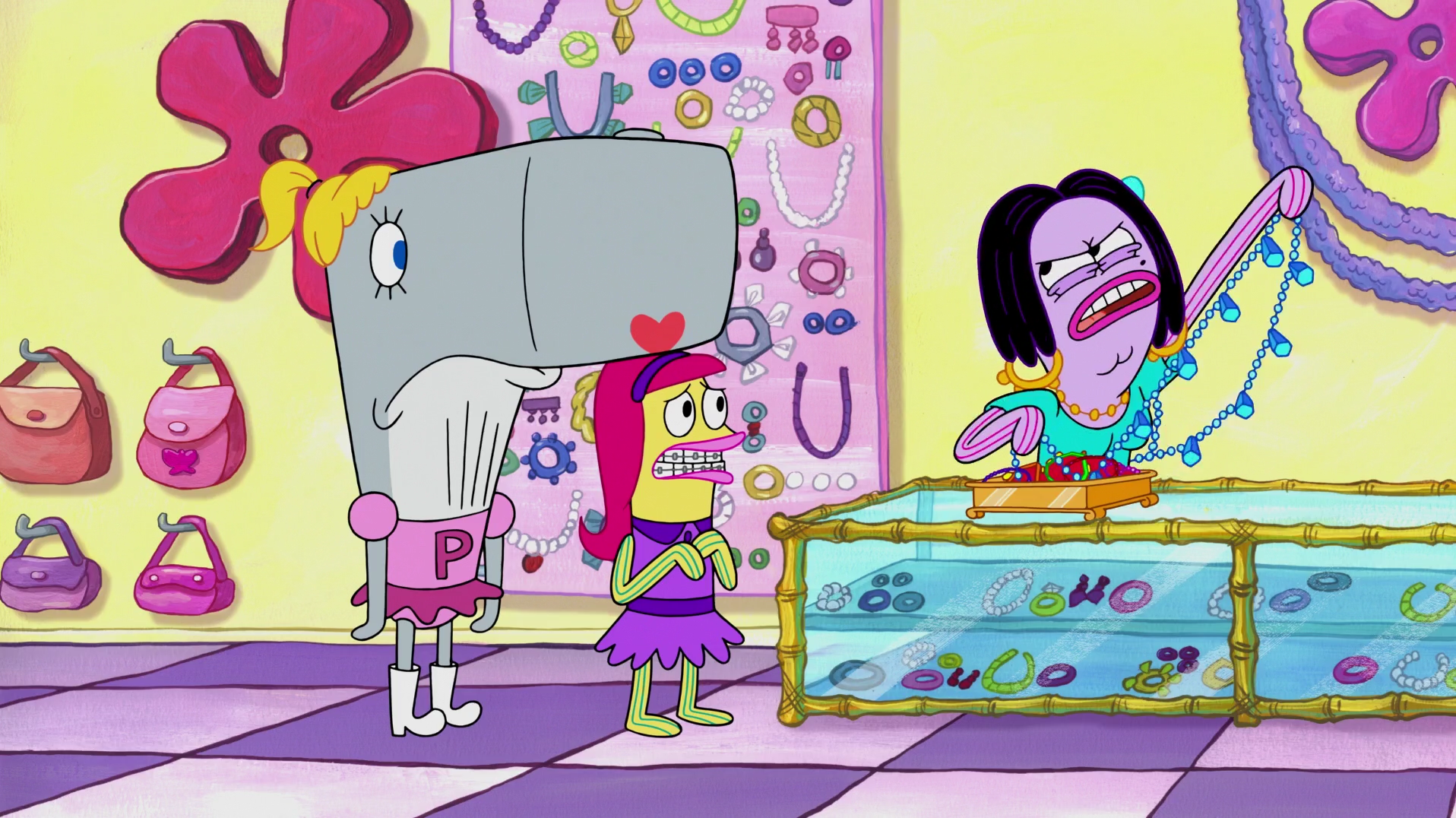 SpongeBuddy Mania - SpongeBob Episode - Mall Girl Pearl