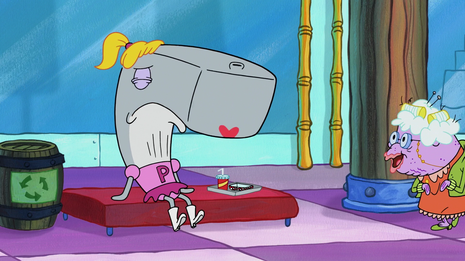 SpongeBuddy Mania - SpongeBob Episode - Mall Girl Pearl