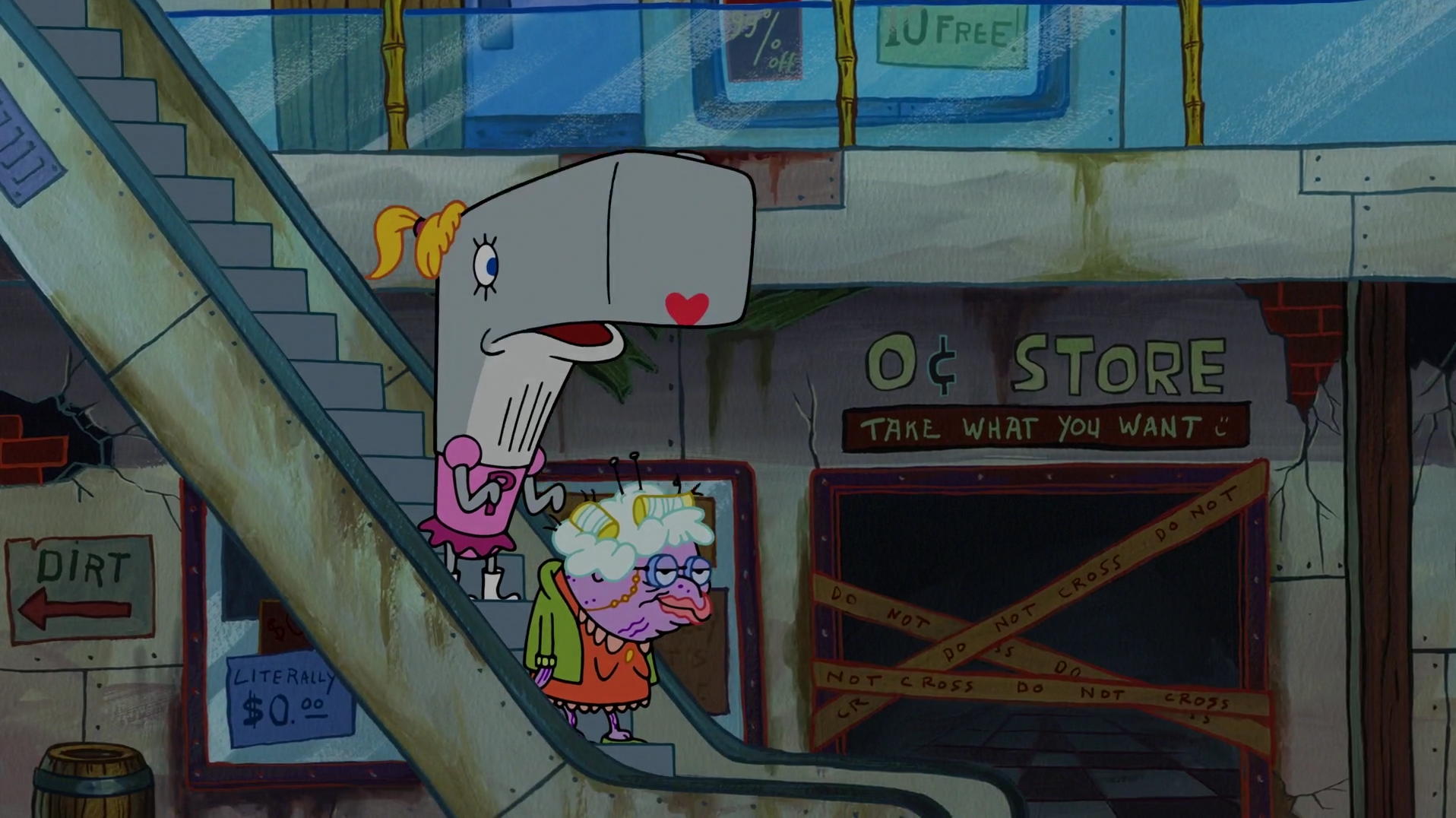 SpongeBuddy Mania - SpongeBob Episode - Mall Girl Pearl