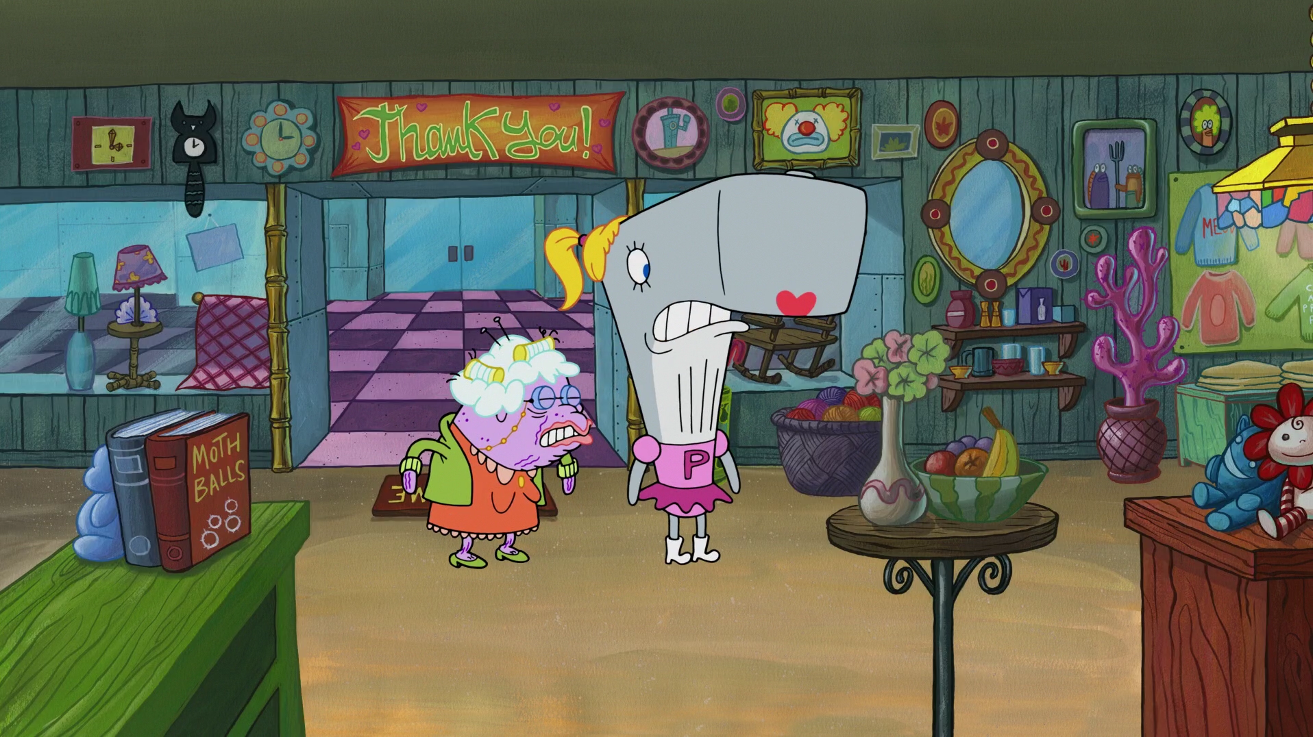SpongeBuddy Mania - SpongeBob Episode - Mall Girl Pearl