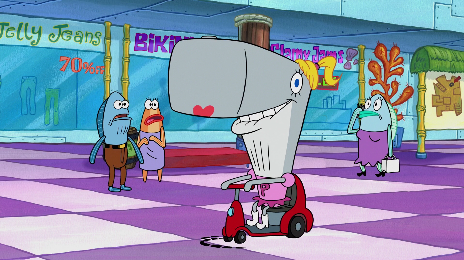 SpongeBuddy Mania - SpongeBob Episode - Mall Girl Pearl