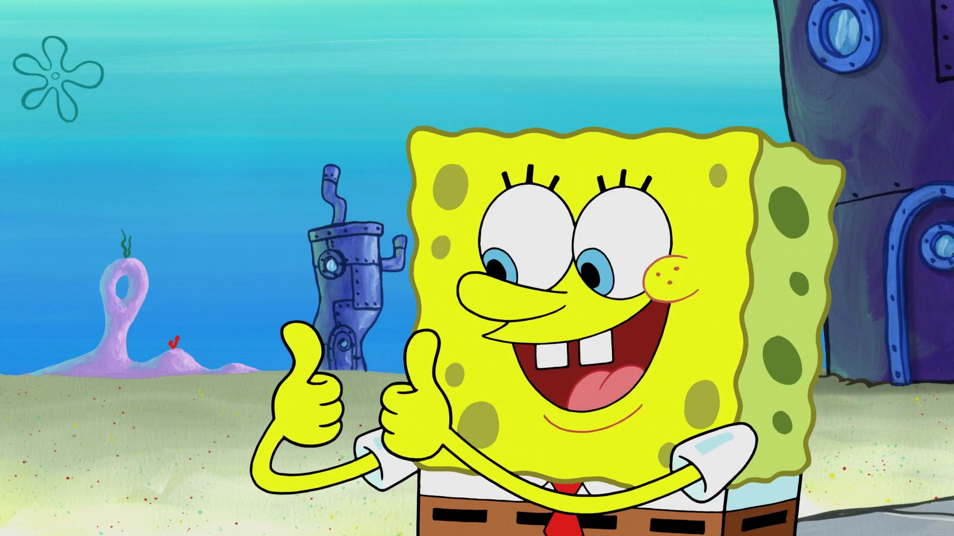 SpongeBuddy Mania - SpongeBob Episode - Two Thumbs Down