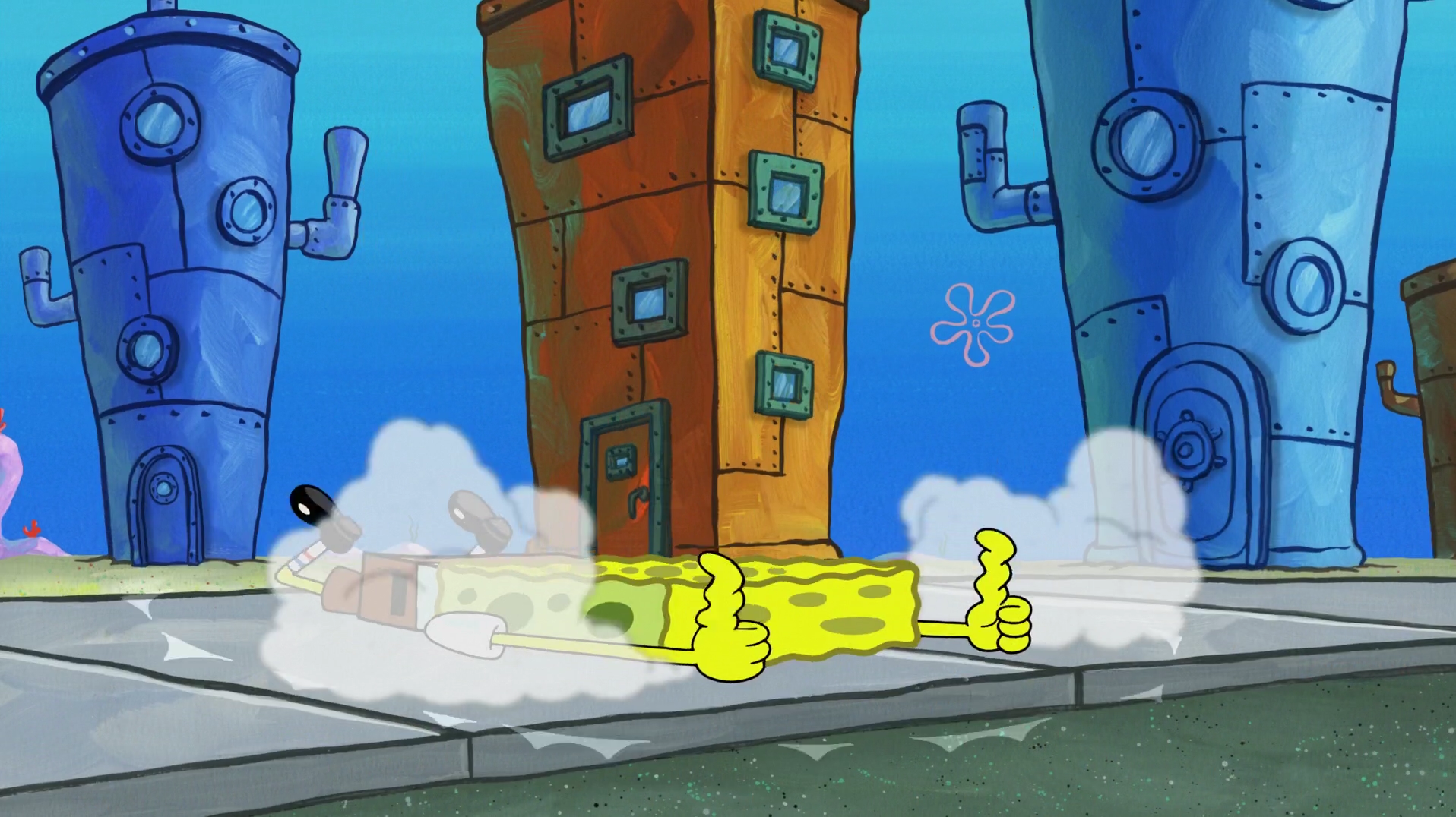 SpongeBuddy Mania - SpongeBob Episode - Two Thumbs Down