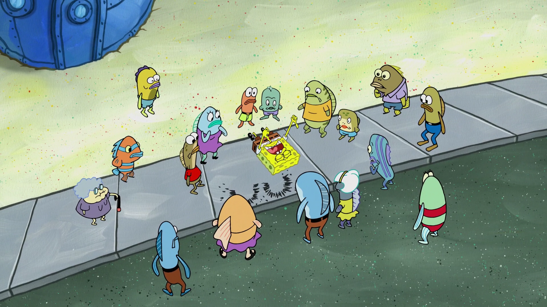 SpongeBuddy Mania - SpongeBob Episode - Two Thumbs Down