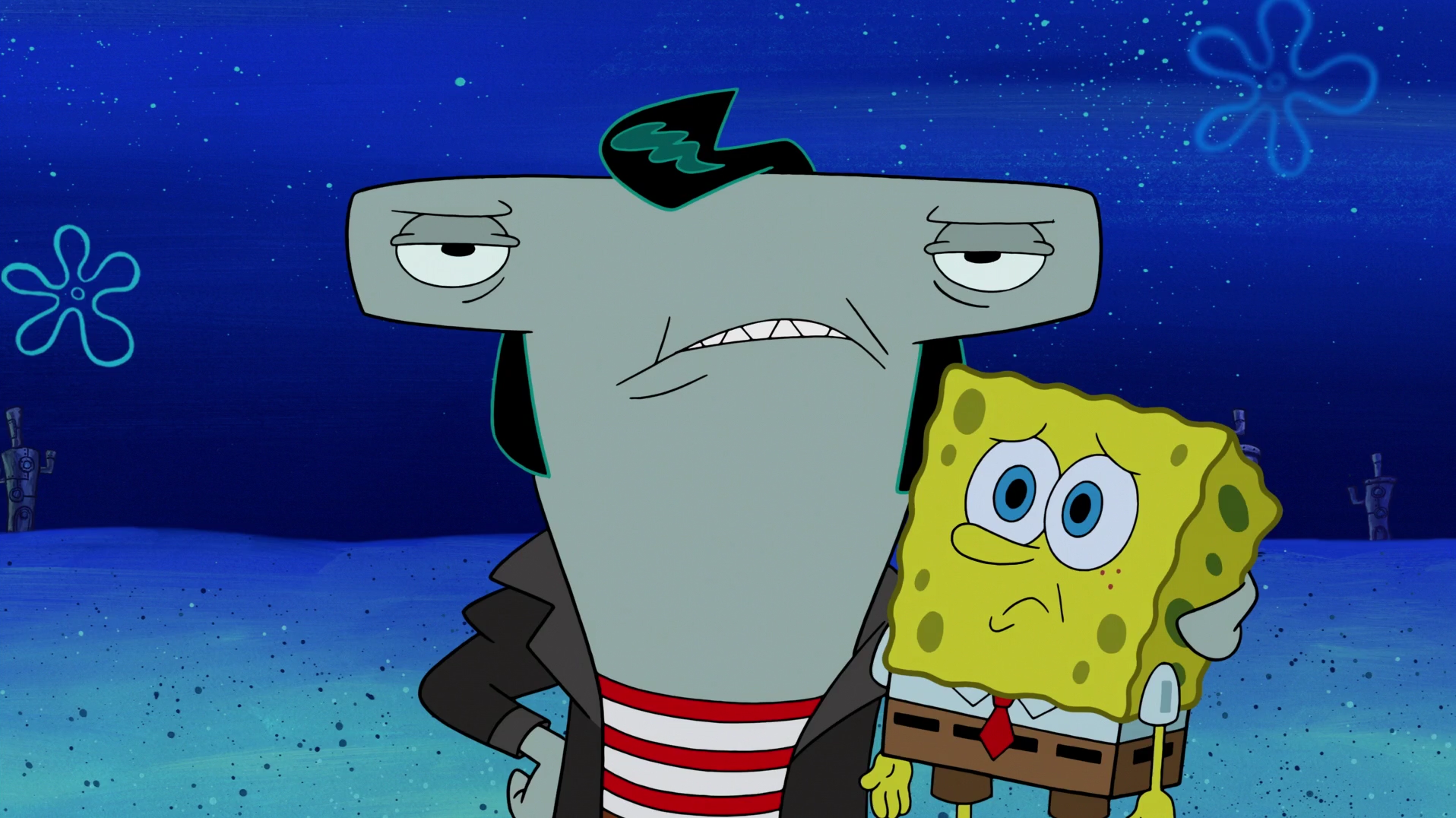 SpongeBuddy Mania - SpongeBob Episode - Sharks vs Pods