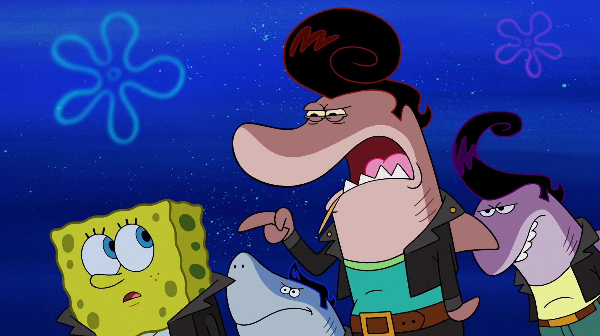 SpongeBuddy Mania - SpongeBob Episode - Sharks vs Pods