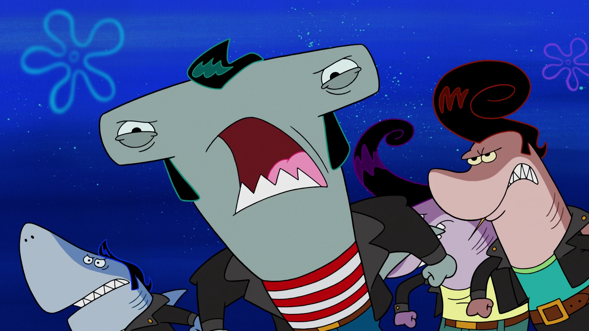 SpongeBuddy Mania - SpongeBob Episode - Sharks vs Pods