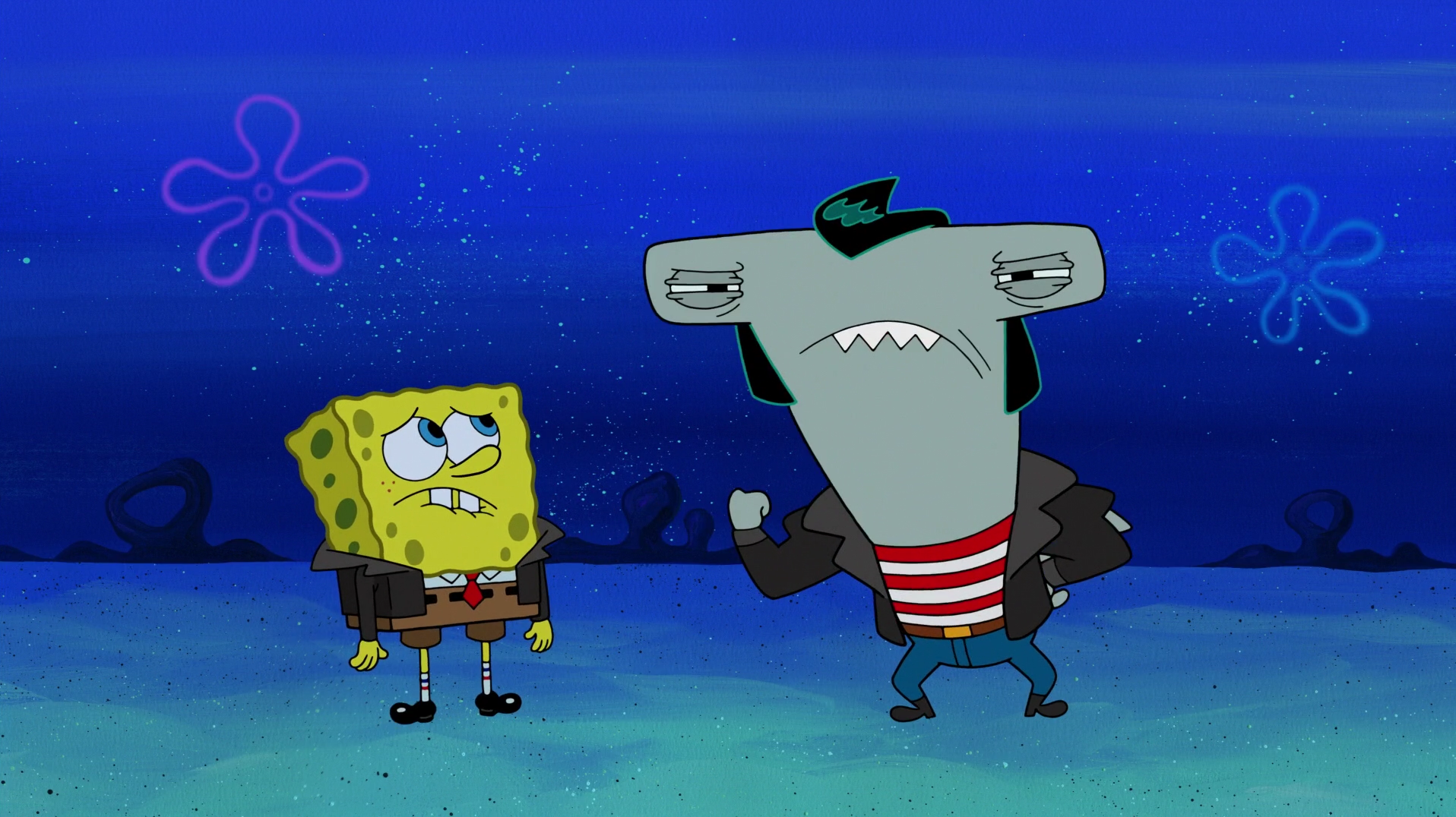 SpongeBuddy Mania - SpongeBob Episode - Sharks vs Pods