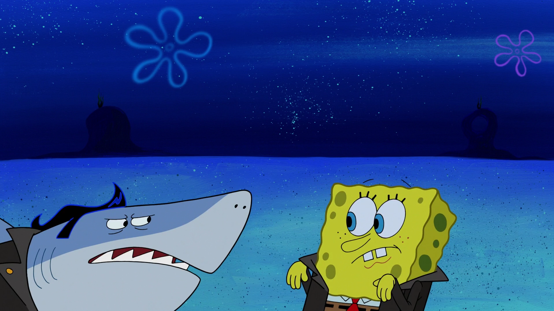 SpongeBuddy Mania - SpongeBob Episode - Sharks vs Pods