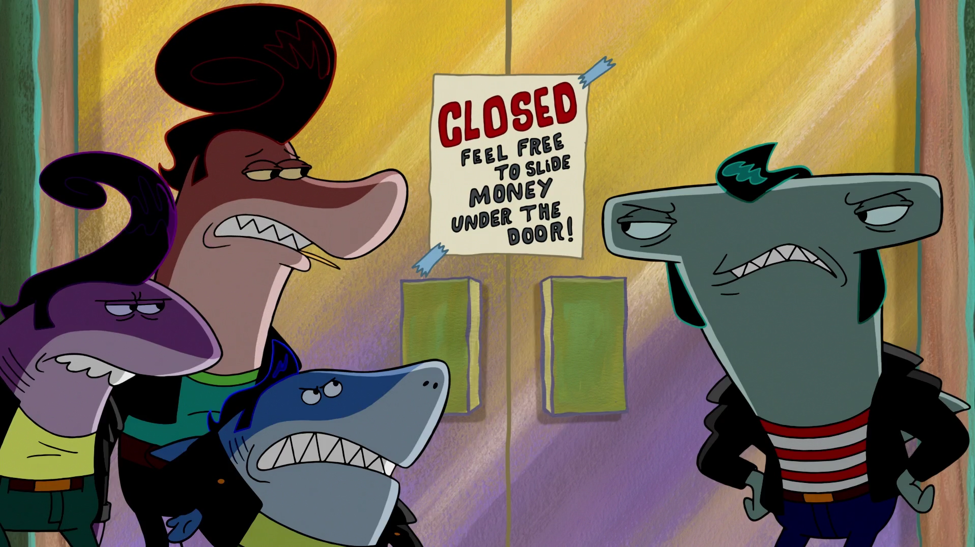 SpongeBuddy Mania - SpongeBob Episode - Sharks vs Pods