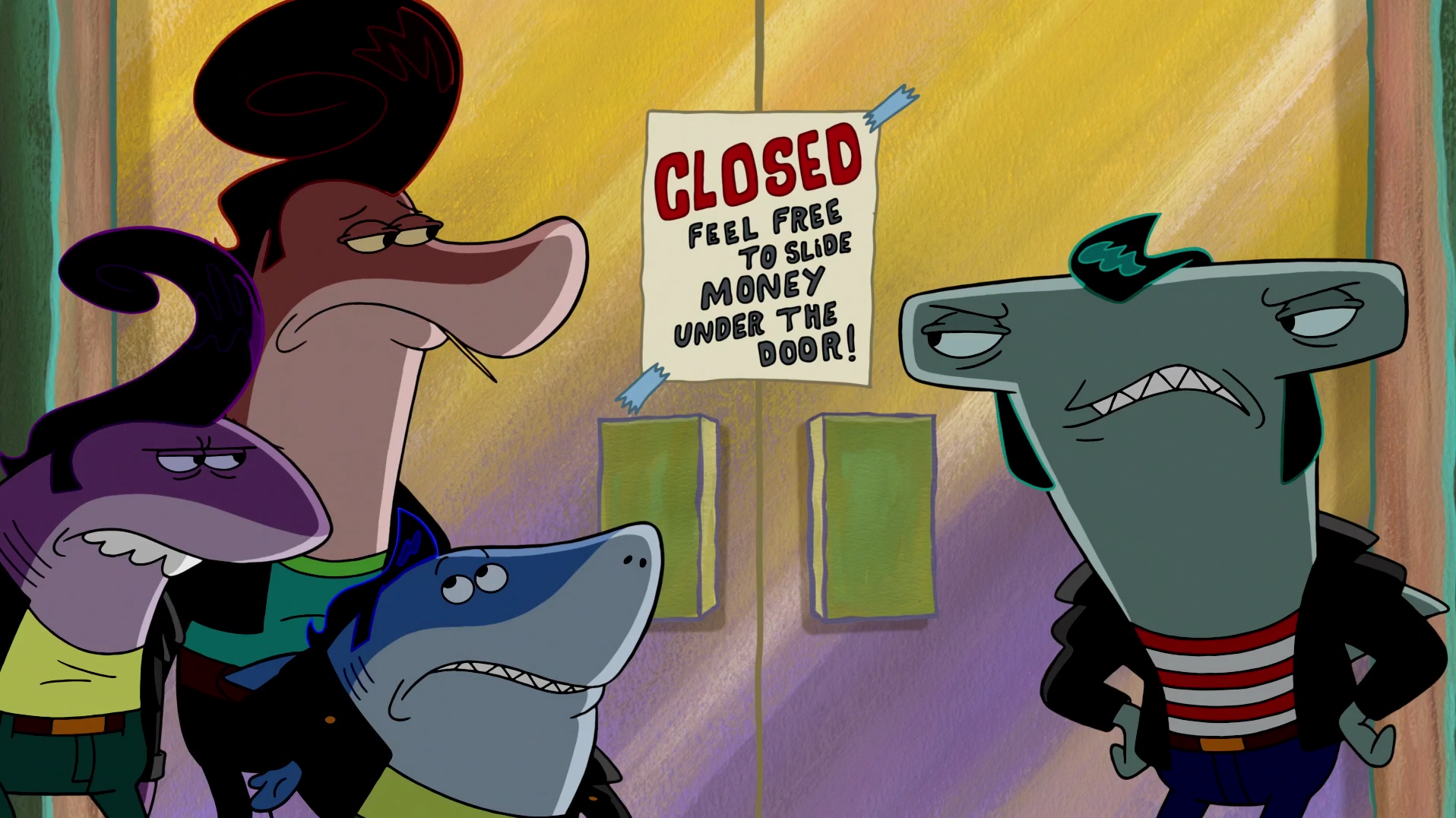 SpongeBuddy Mania - SpongeBob Episode - Sharks vs Pods