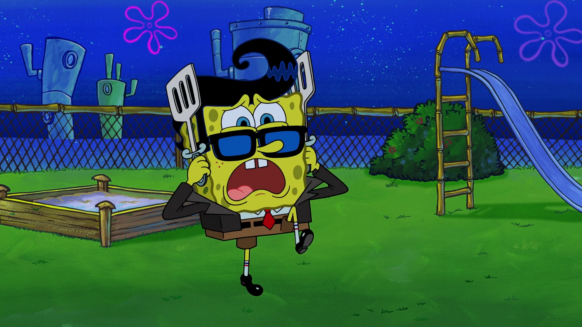 SpongeBuddy Mania - SpongeBob Episode - Sharks vs Pods