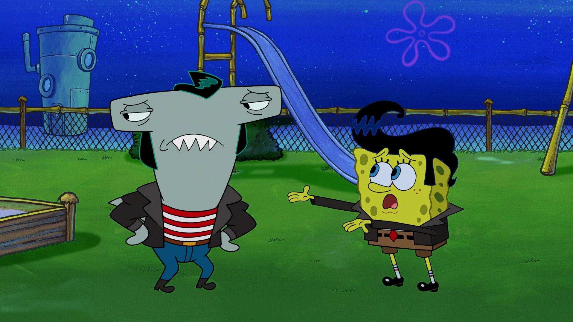 SpongeBuddy Mania - SpongeBob Episode - Sharks vs Pods