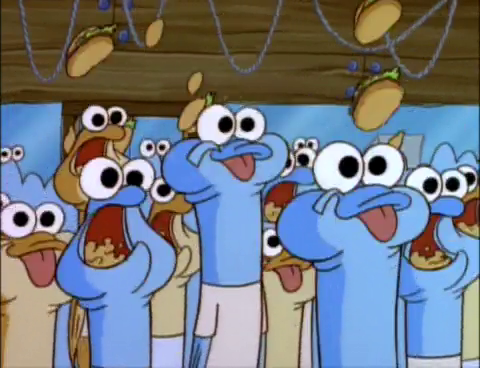 SpongeBuddy Mania - SpongeBob Characters - Anchovies