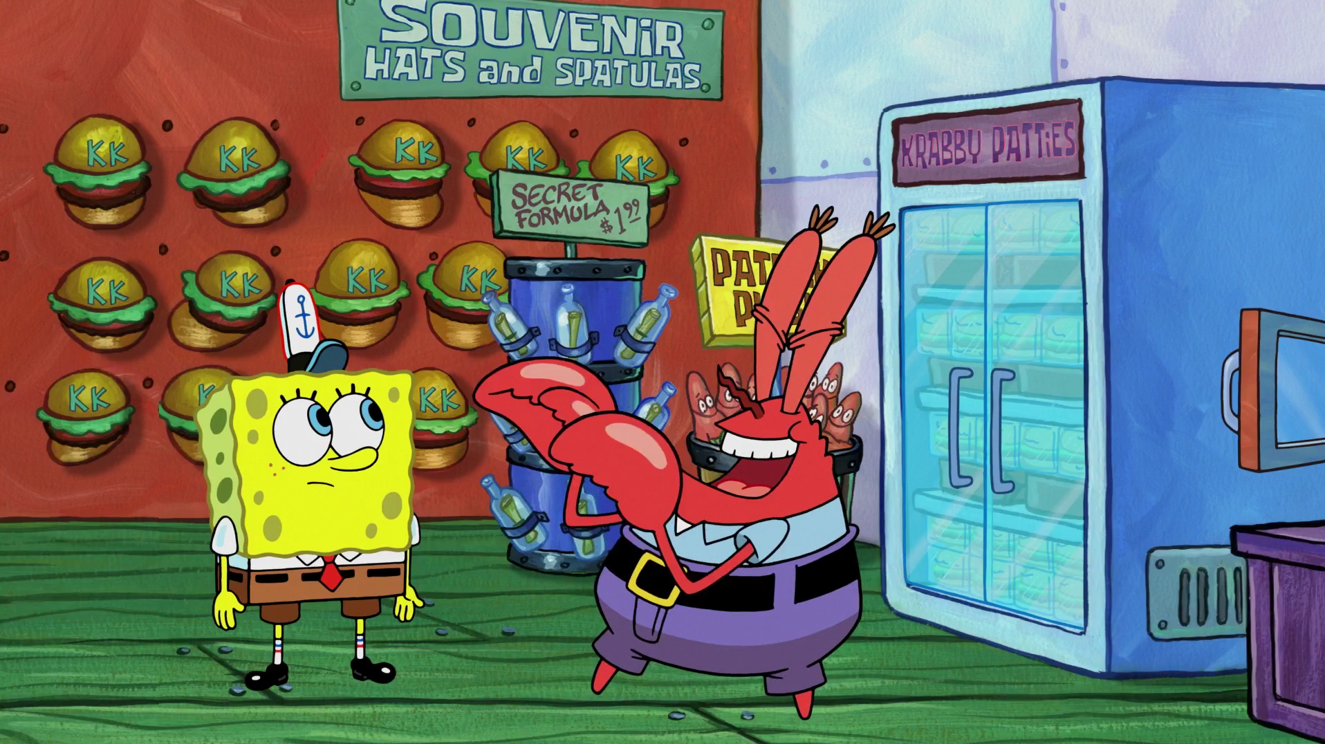 SpongeBuddy Mania - SpongeBob Episode - Goodbye, Krabby Patty?