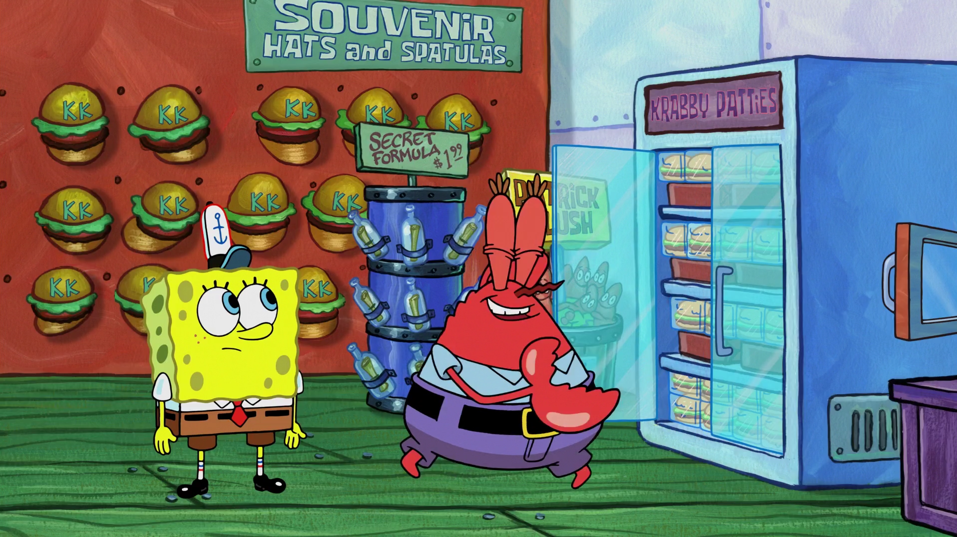 SpongeBuddy Mania - SpongeBob Episode - Goodbye, Krabby Patty?